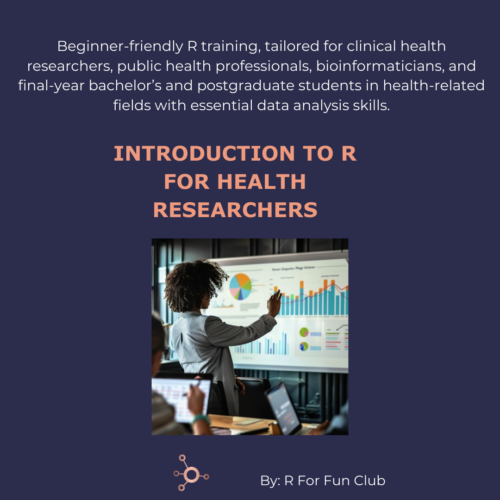 Introduction to R for Health Researchers – afredac.net